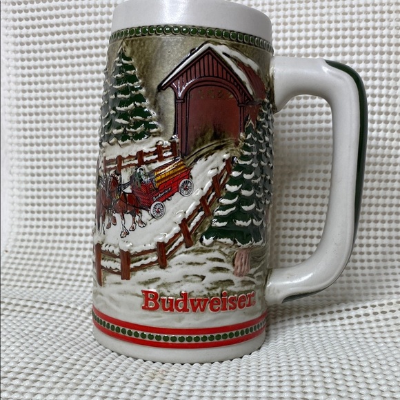 Budweiser | Kitchen | Budweiser Holiday Stein Mug | Poshmark